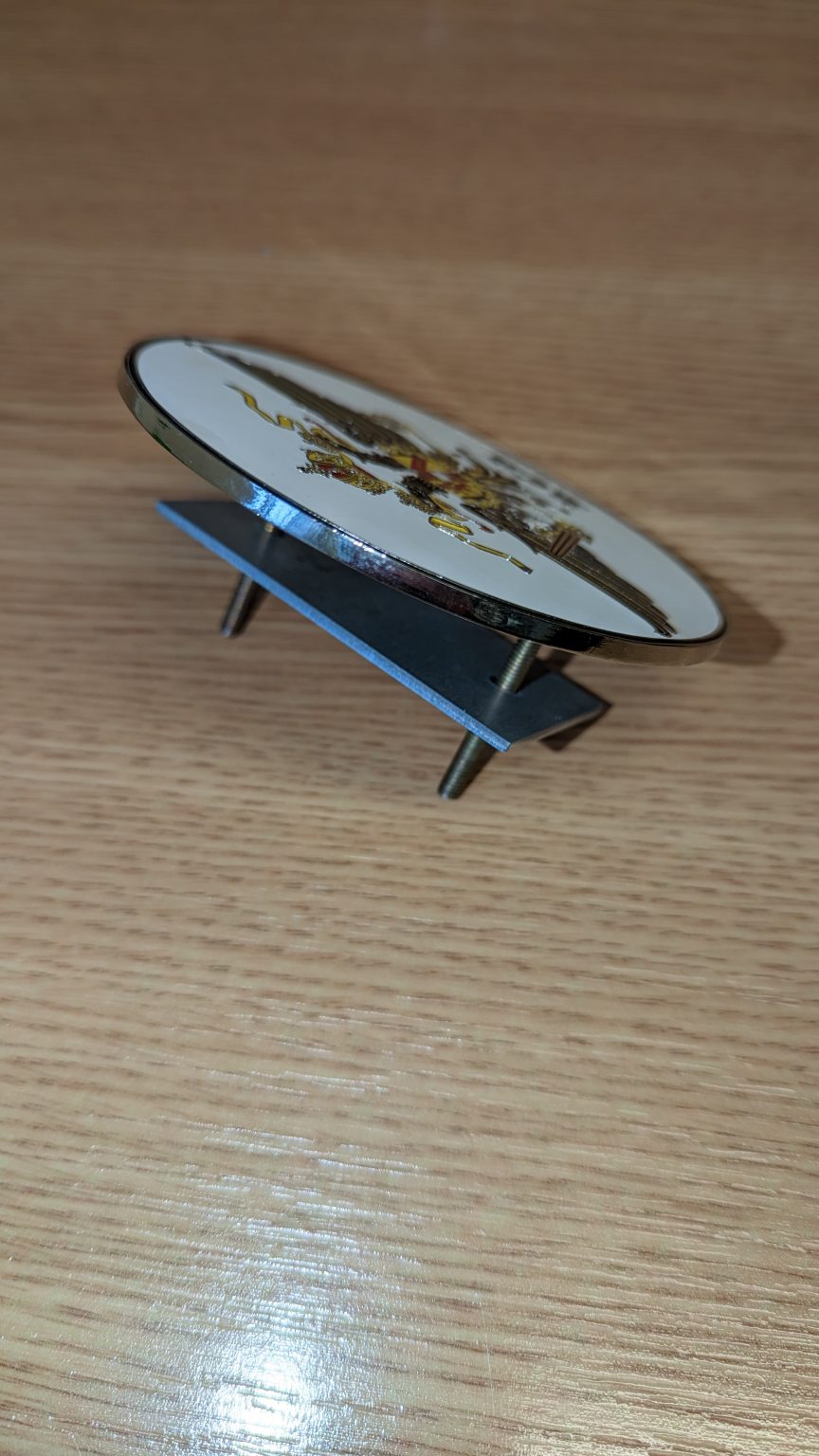 QDG Car Grill Badge – 1st The Queen's Dragoon Guards